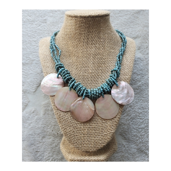 Handmade | Jewelry | New Handmade Shell And Beads Necklace | Poshmark